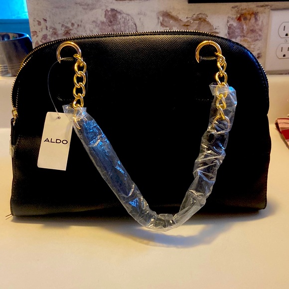 Aldo | Bags | Aldo Black And Leopard Print Tote Bag | Poshmark